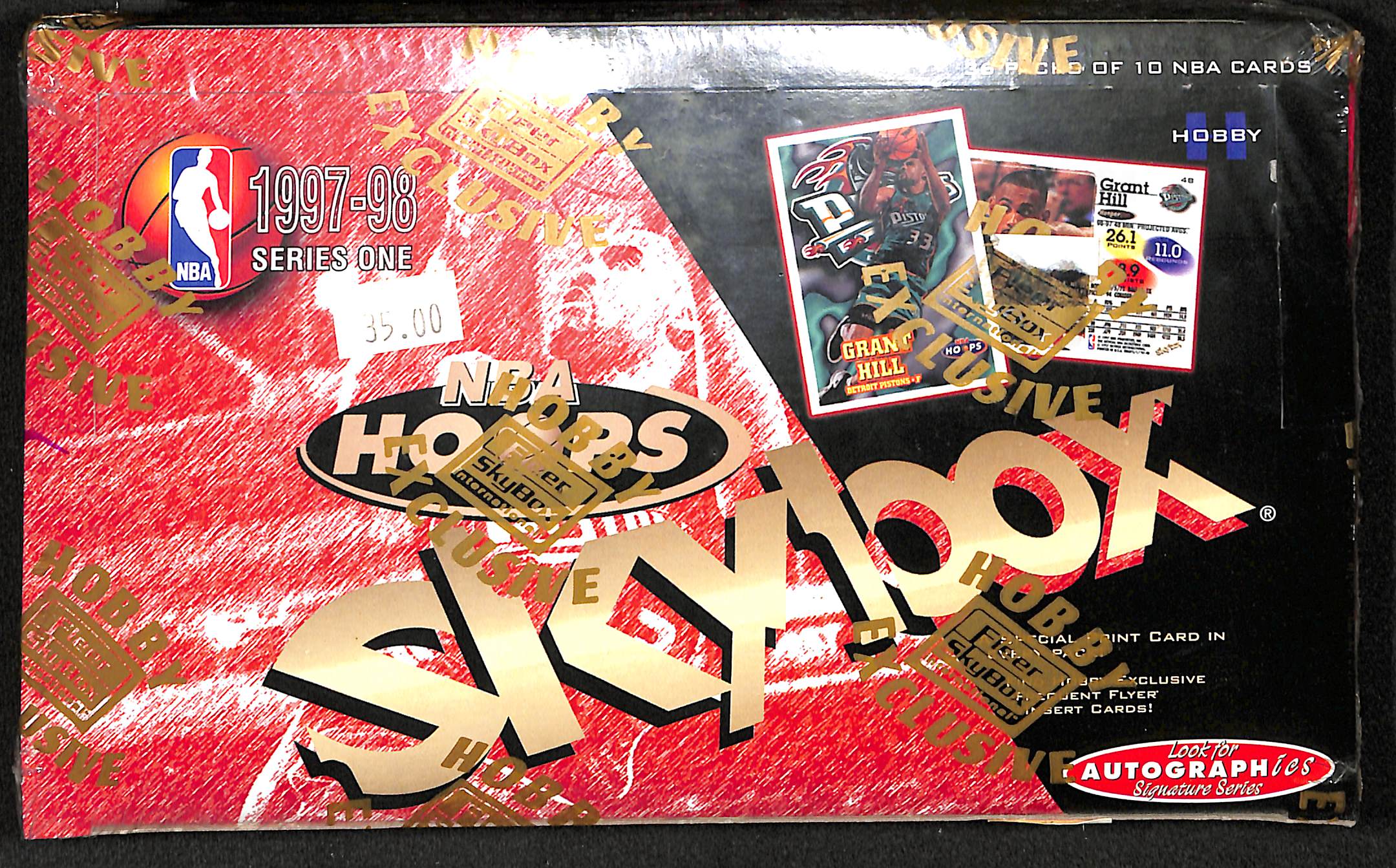 Lot Detail 1997 98 Skybox Hoops Series 1 Sealed Unopened Hobby