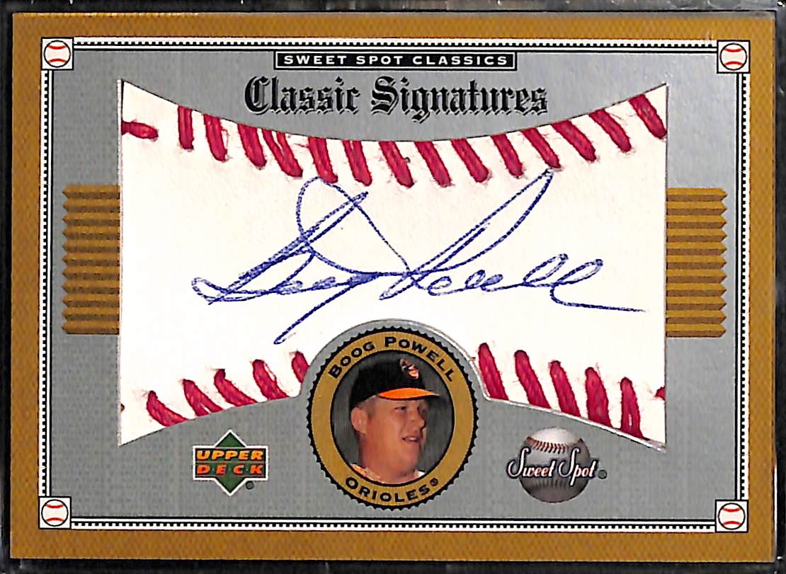Lot Detail Lot Of 7 Baseball Certified Autograph Cards W Boog